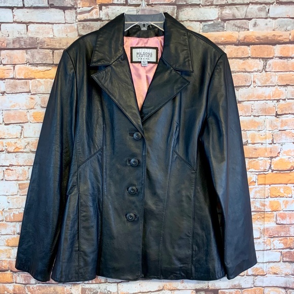Wilsons Leather | Jackets & Coats | Wilsons Leather Maxima 0 Black ...